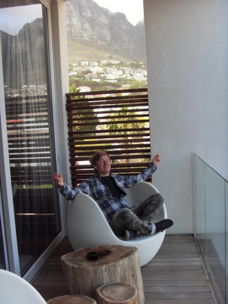 James Nygaard and Cat Yeoh in South Africa